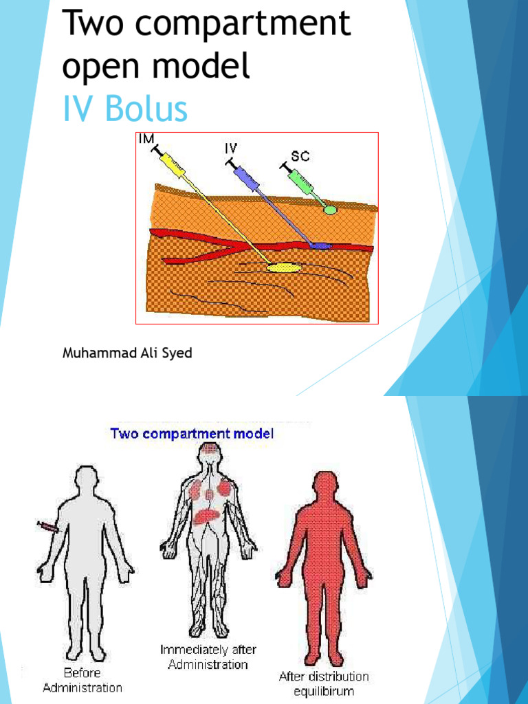Two Compartment Open Model D | PDF | Pharmacokinetics