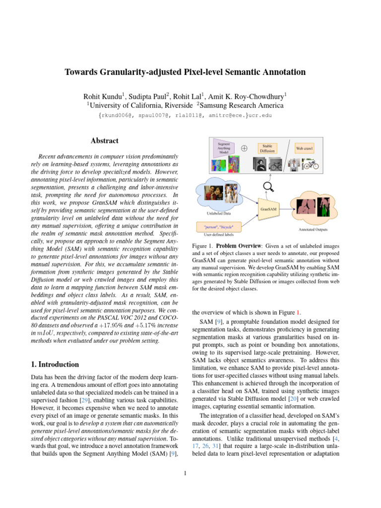 Semantic Annotation for Vision Experts | PDF | Image Segmentation ...