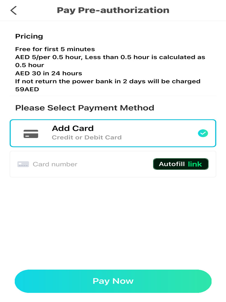 Pay Pre-Authorization | PDF