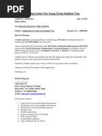 Korean Visa Cover Letter | PDF