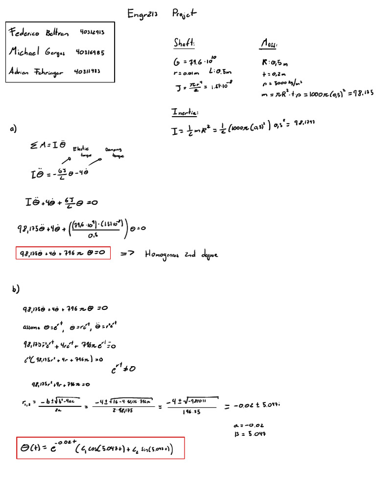 Federico Michael Adrian213Project | PDF | Physical Phenomena | Mechanical Engineering