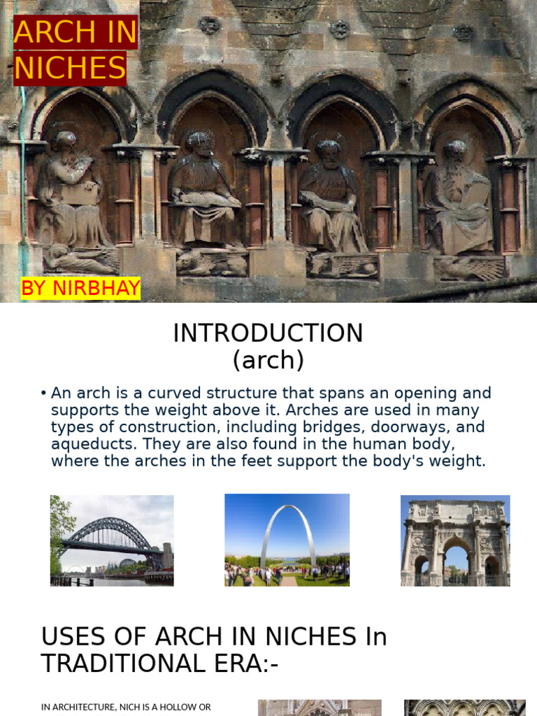 Uses of Arches in Niches | PDF