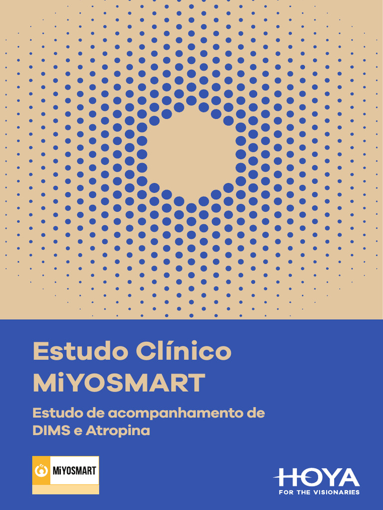 Estudo Clinico Miyosmart DIMS E ATROPINA | PDF | Miopia