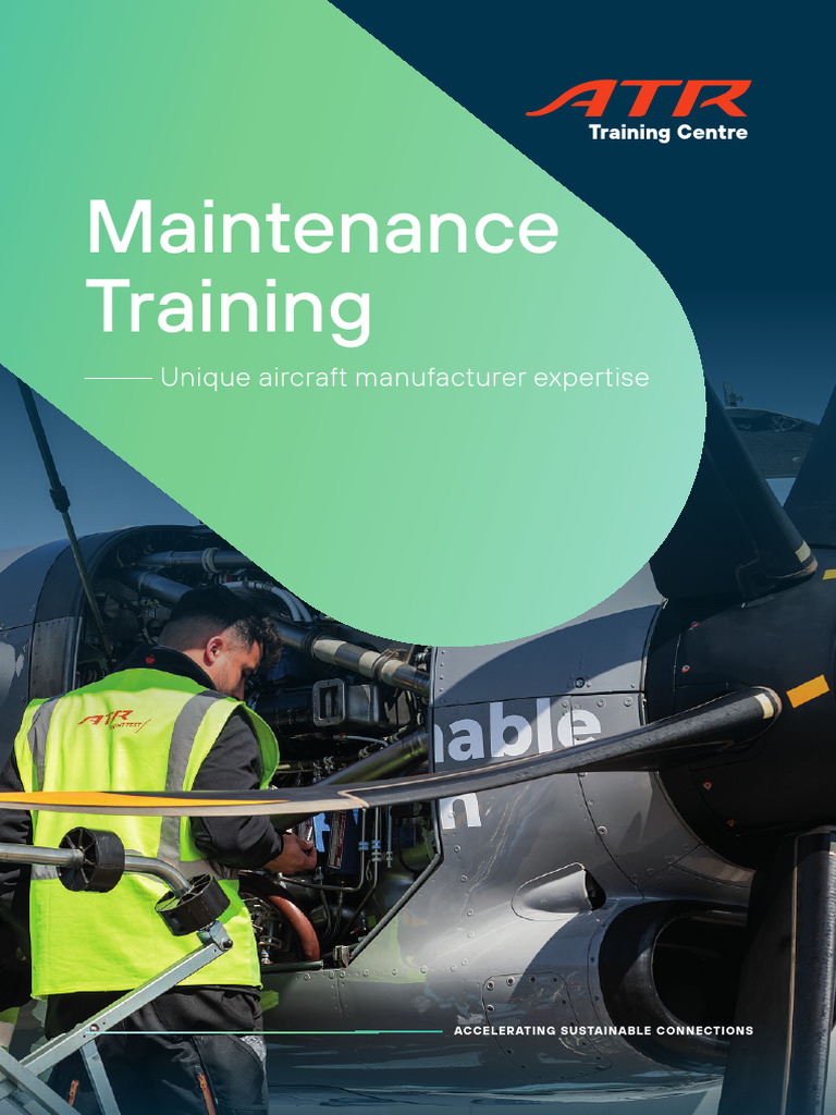 ATR Maintenance Training Digital | PDF | Aviation | Aircraft