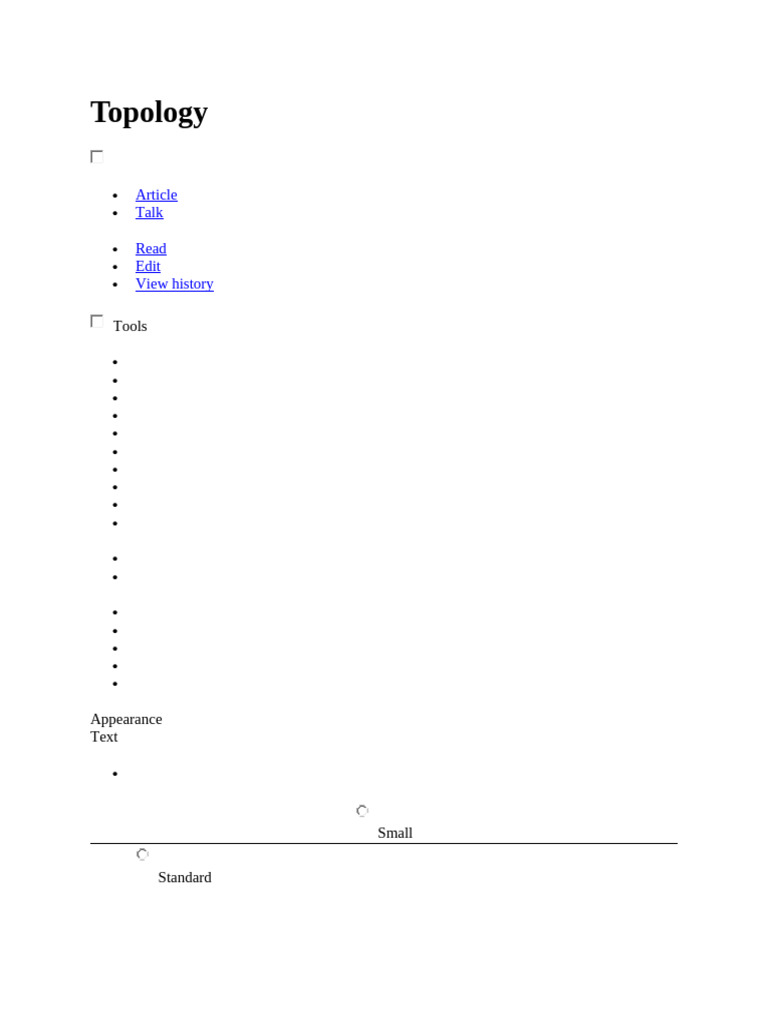 Topology | PDF | Topology | Differential Topology
