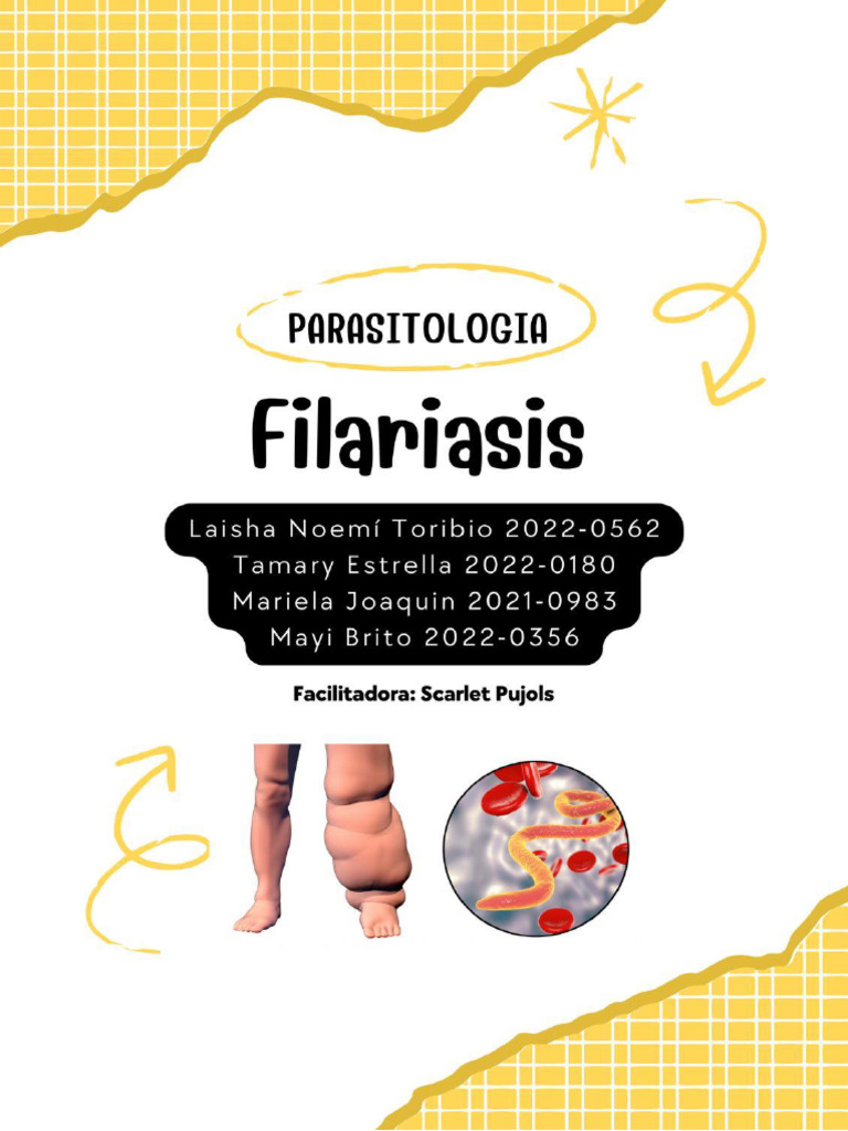 Filariasis | PDF | Medicina | Enfermedades y trastornos