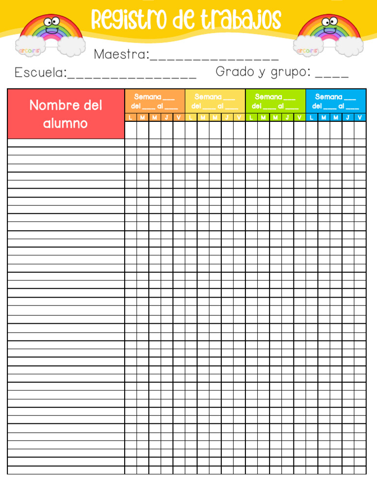 ??Registro de Tareas | PDF