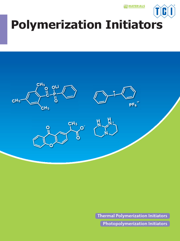 initiators | PDF | Methyl Group | Polymerization