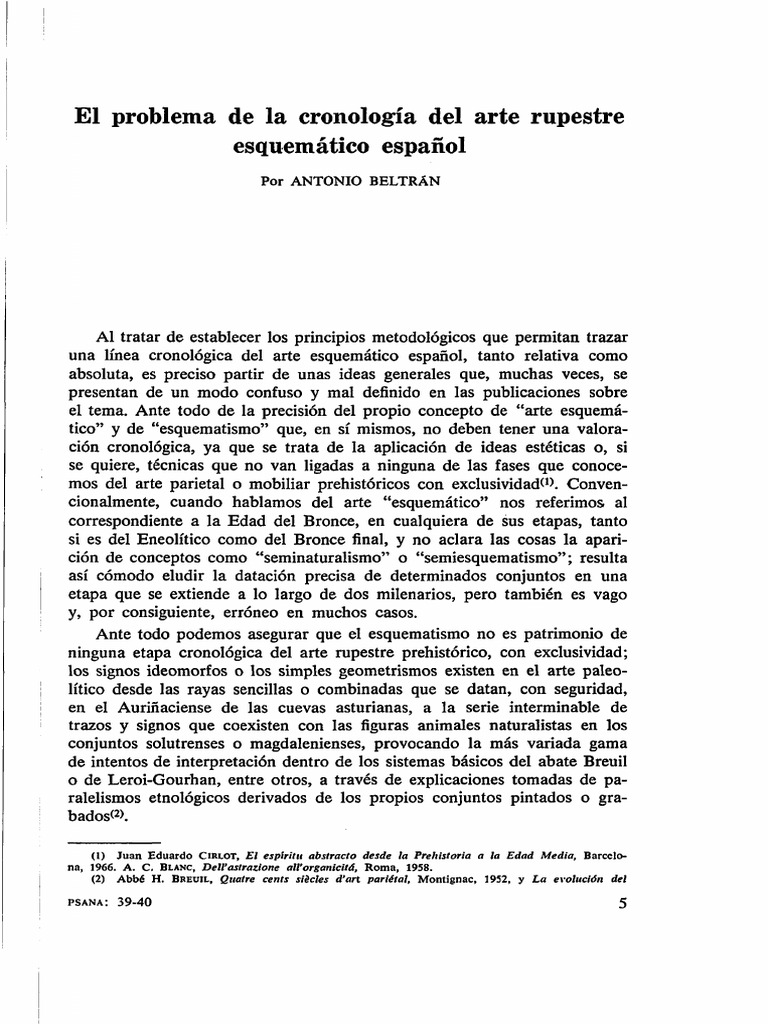 01beltran El Problema de La Cronología Del Arte Rupestre Esquemático ...