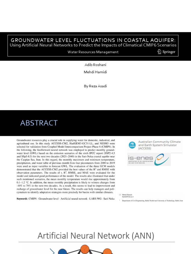 Ground Water Level precast using machine learning methods | PDF