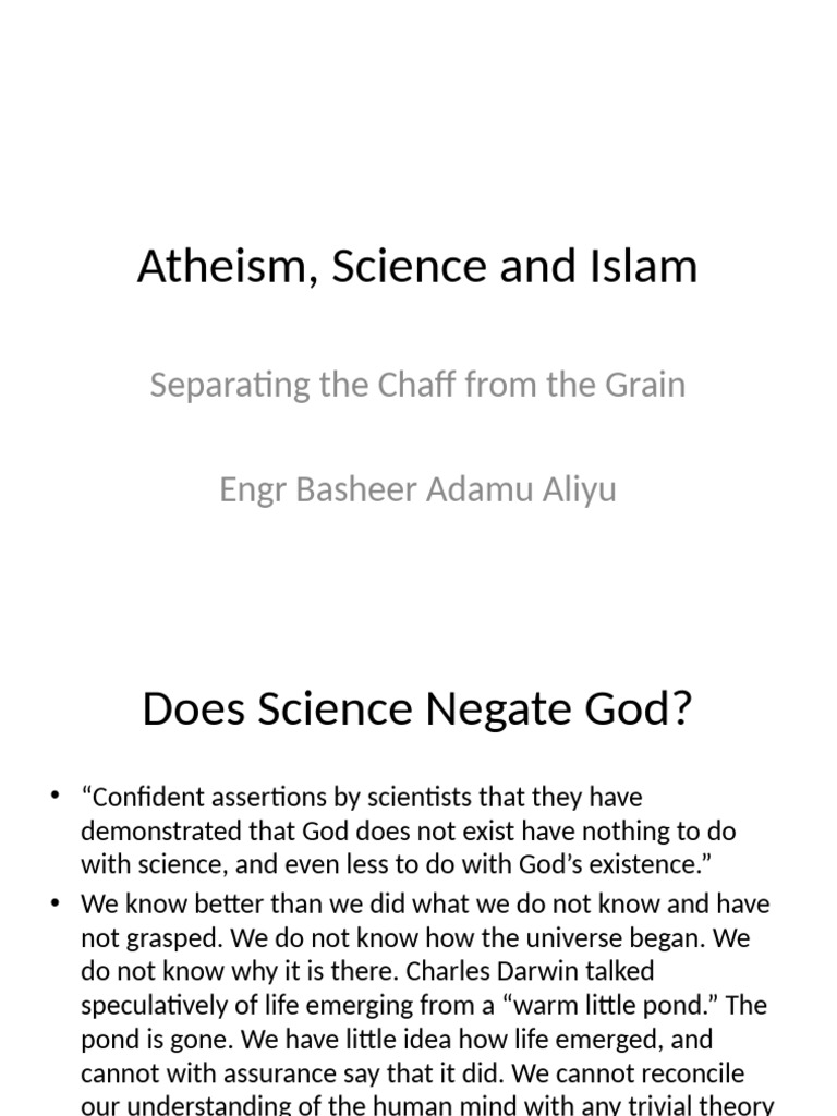 ATHEISM vs SCIENCE | PDF | Genetics | Gene