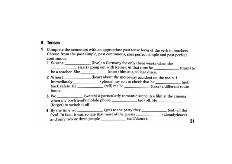 Past Tenses Ready For First WB Macmillan | PDF