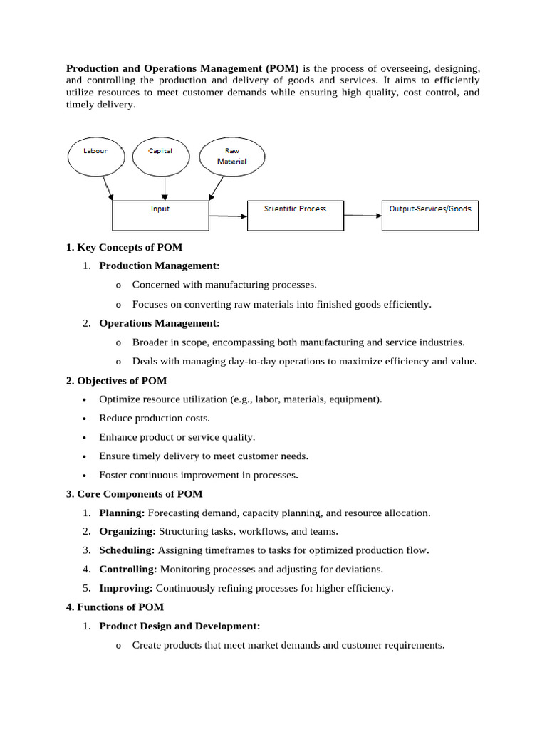 Production and Operations Management | PDF | Programmable Logic ...