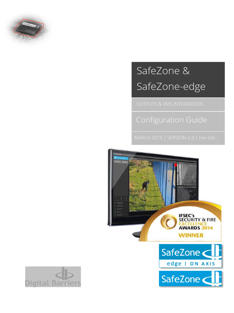 SafeZone and SafeZone-edge Outputs and VMS Integration Configuration ...