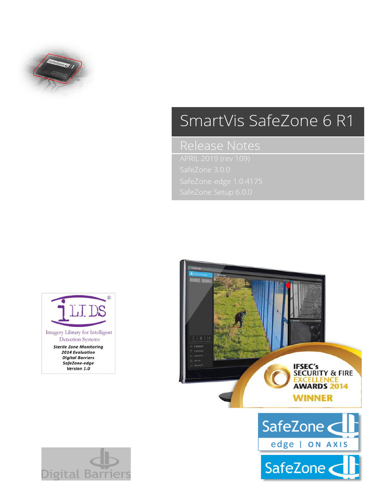 SafeZone and SafeZone-edge Release Notes | PDF | Computing | Software