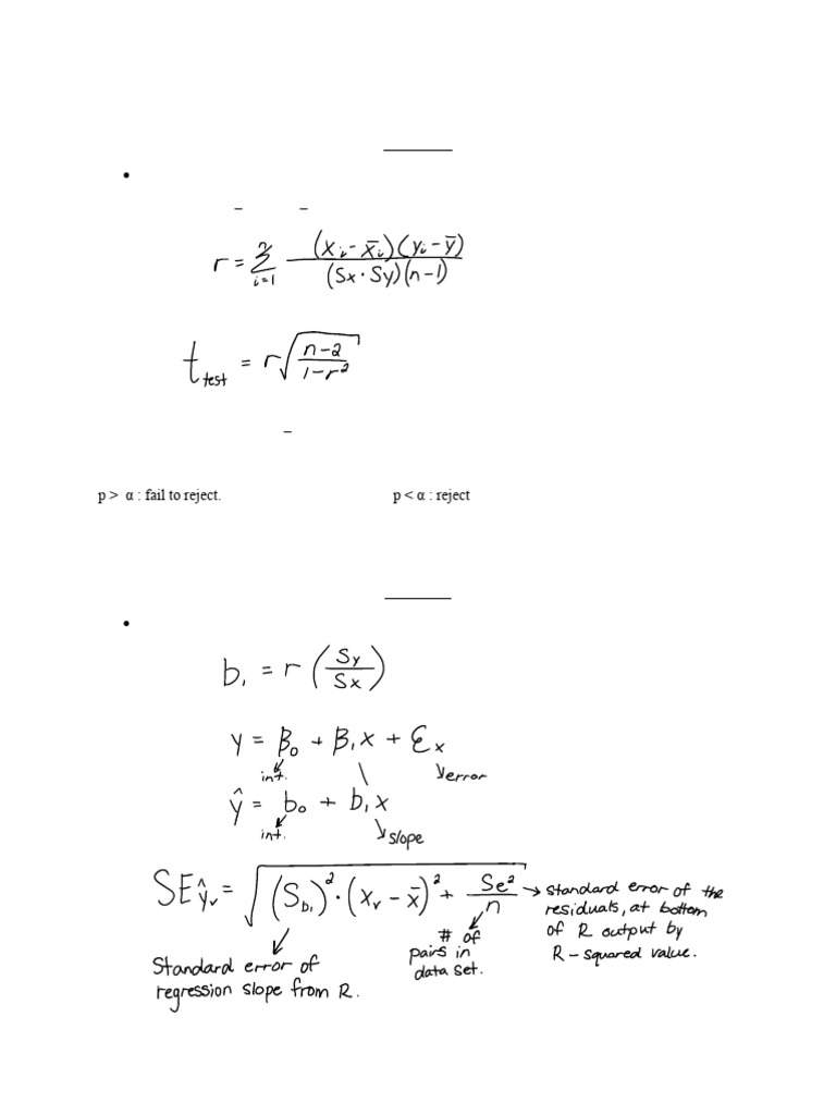 STAT 217 Final Cheat Sheets | PDF | Student's T Test | Statistical ...