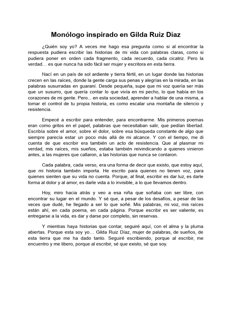 Gilda Biografia | PDF