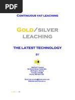 Gold Extraction via Vat Leaching Process | PDF | Cyanide | Lead