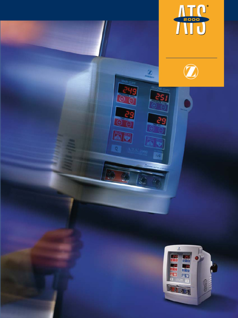 10 Zimmer ATS 2000 Automatic Tourniquet System Brochure | PDF | Surgery