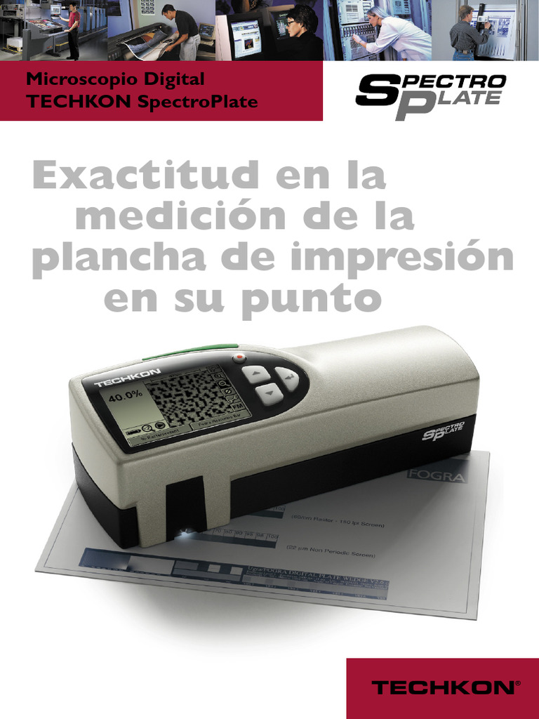SpectroPlate Es | PDF | Medición | Óptica