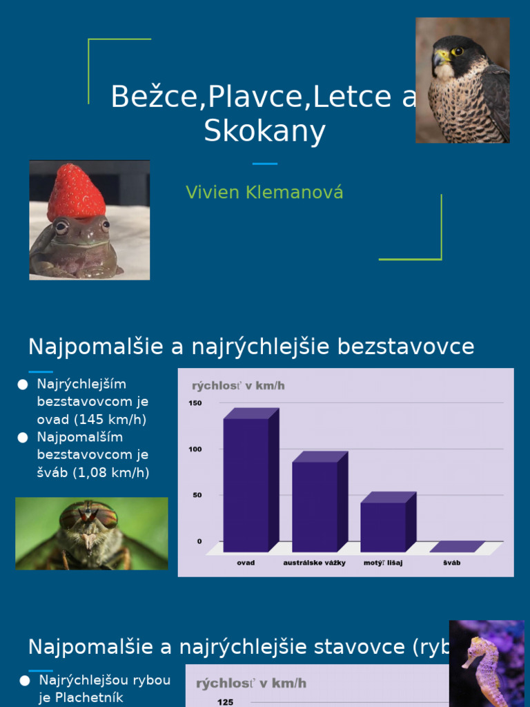 Biológia - Plavce, Letce, Skokany | PDF