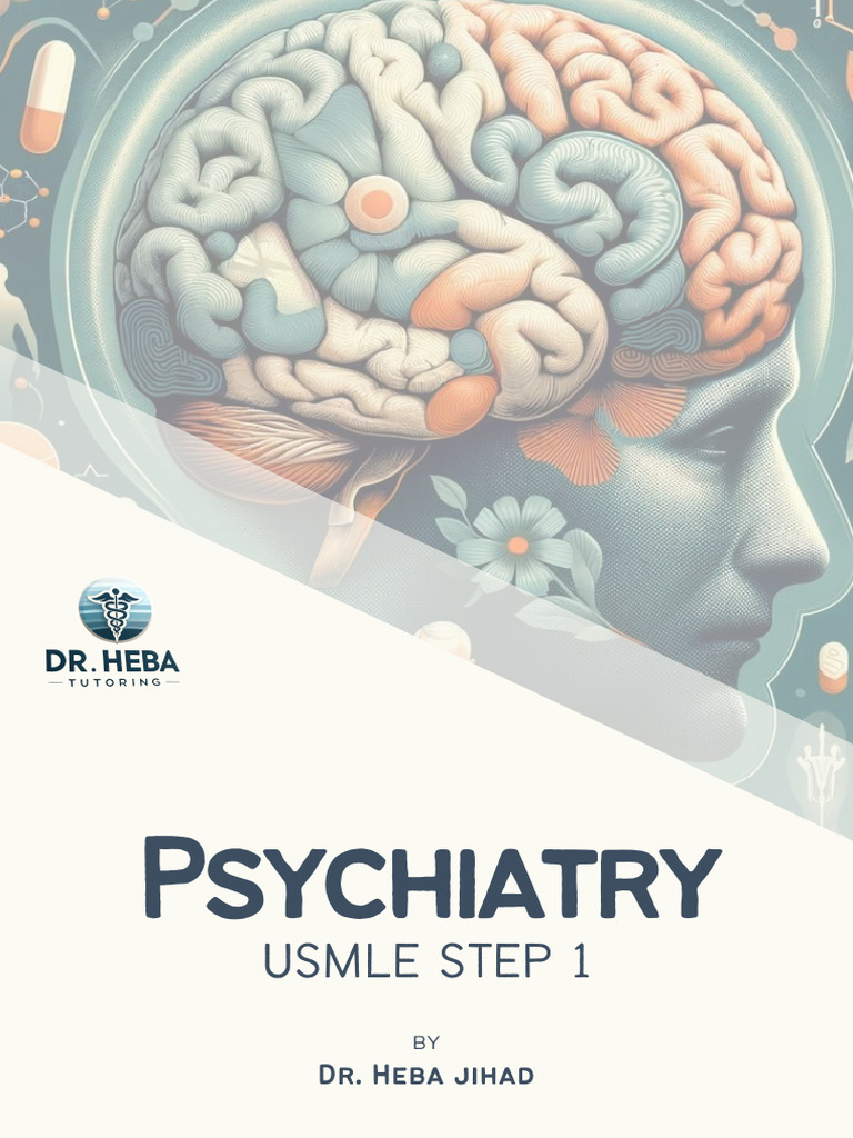 DR - Heba Tutoring - Psychiatry | PDF | Classical Conditioning | Schizophrenia