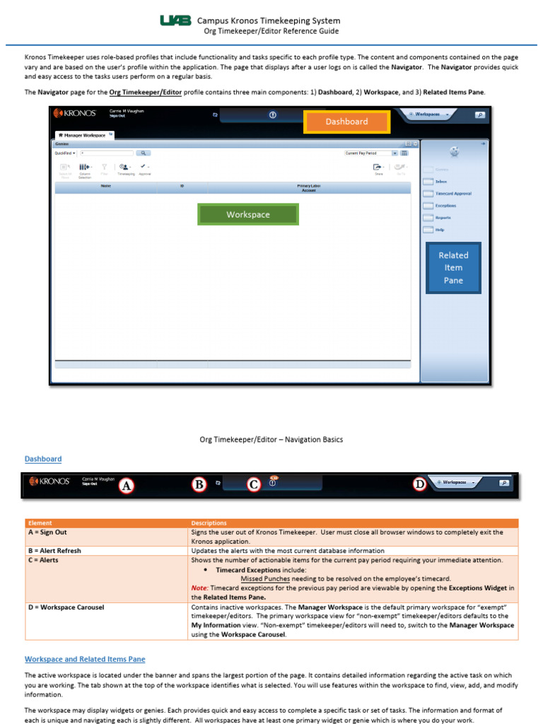 Time_Editor_Basic_Navigation | PDF | Button (Computing) | Icon (Computing)