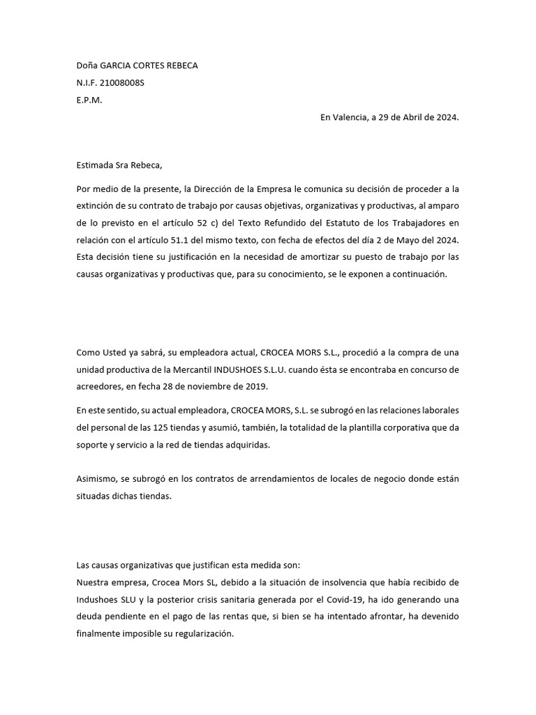 Rebeca Garcia Cortes | PDF | Business | Economias