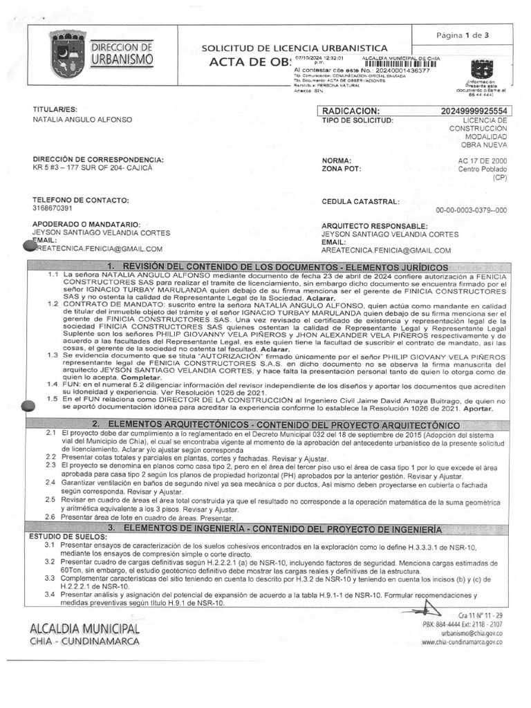 Acta 20249999925554 Casa 4 | PDF