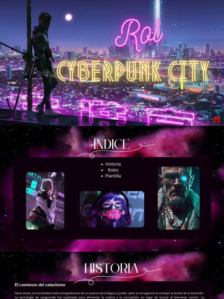 Cyberpunk City 1 | PDF | Inteligencia artificial | Inteligencia (IA) y semántica