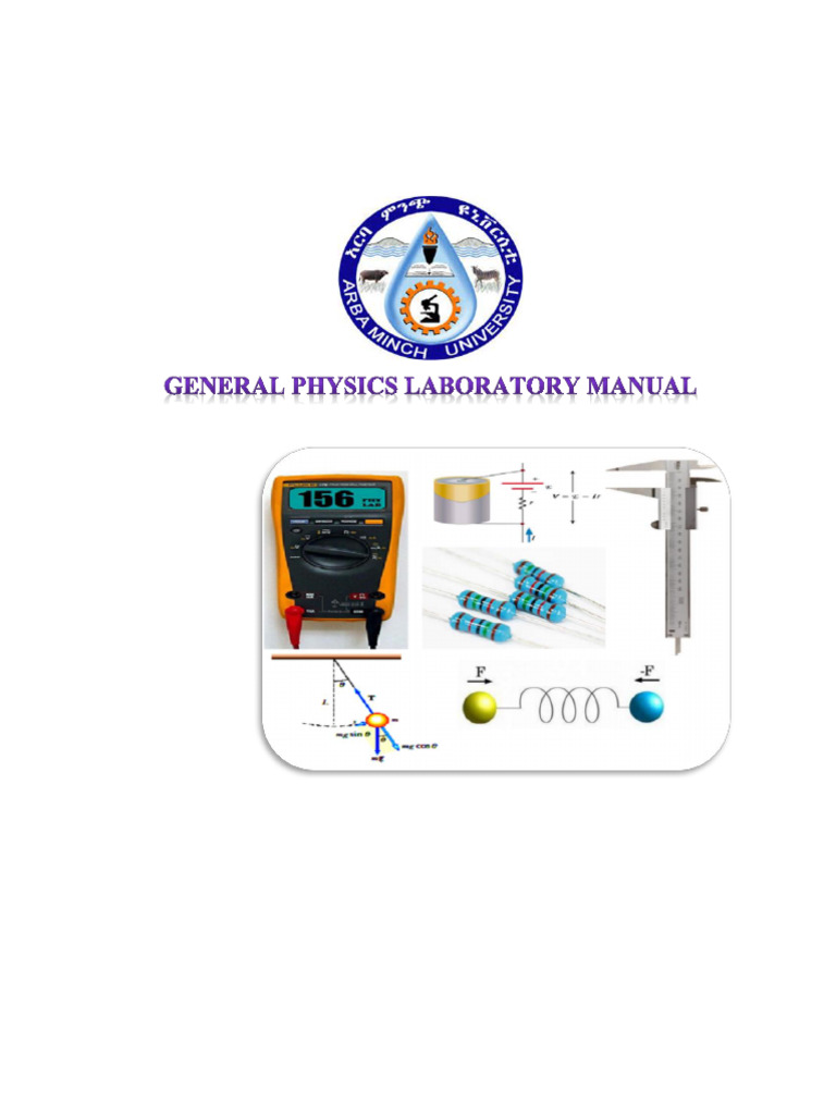 General Physics Lab Manual Final Edited | PDF | Force | Pendulum