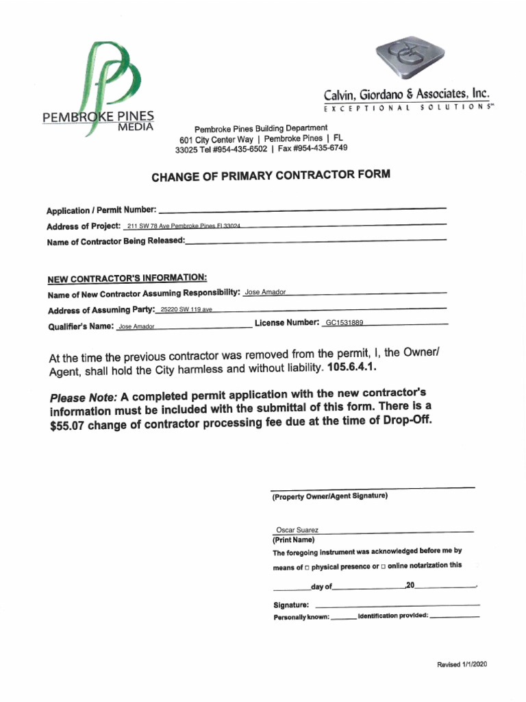 Documents to permit renovation | PDF