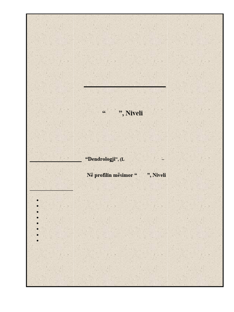 17 Lenda Dendrologji Kl 10 Pyje | PDF