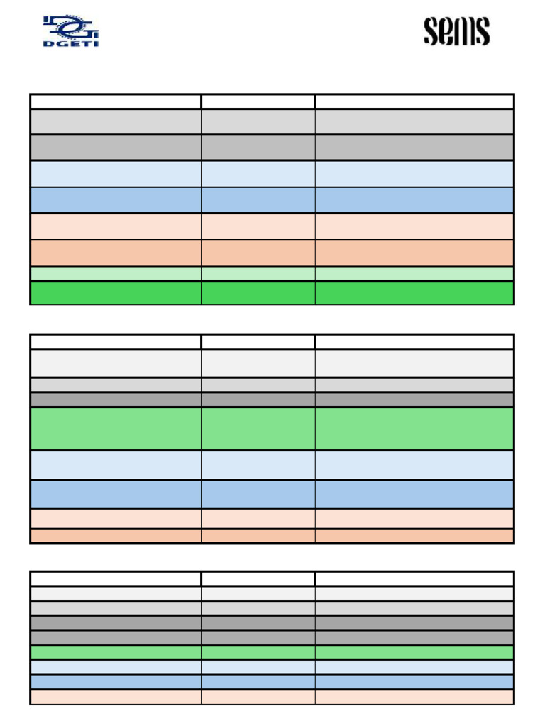 Horarios de Cursos CBTIS 148 Enero 2024 | PDF
