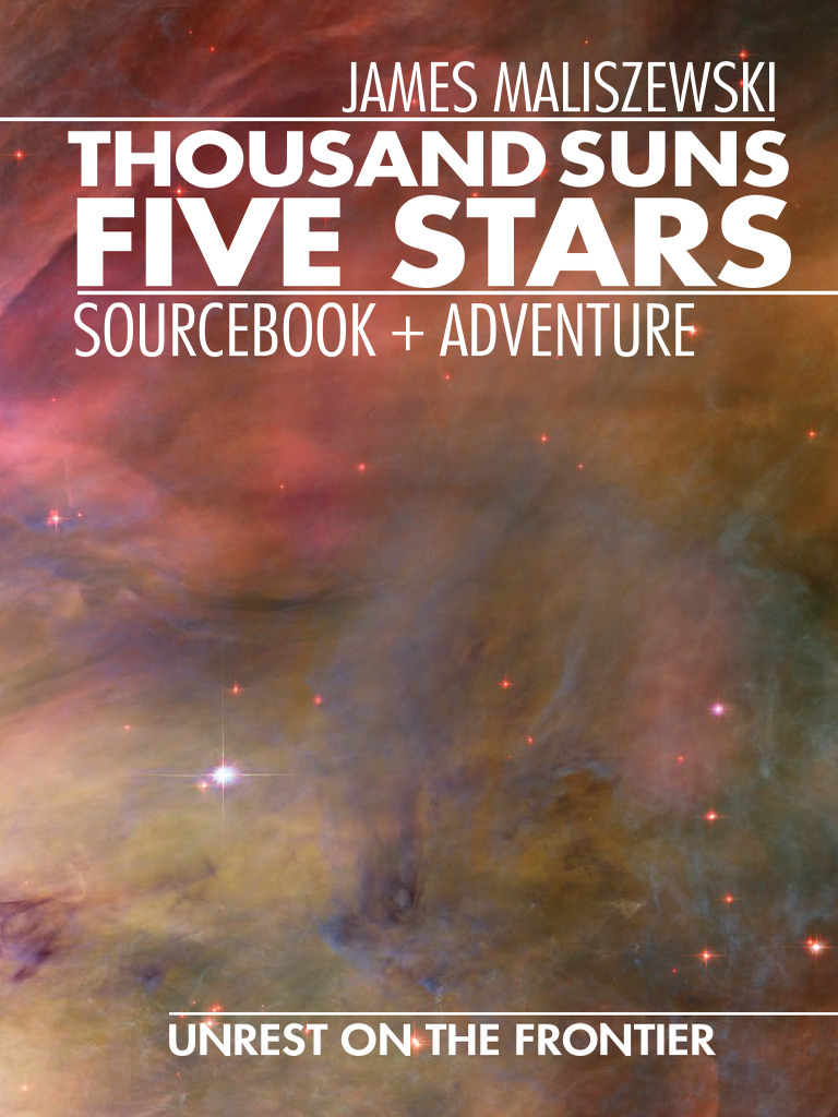 Thousand Suns Five Stars (James Maliszewski Grognardia Games) (Z ...