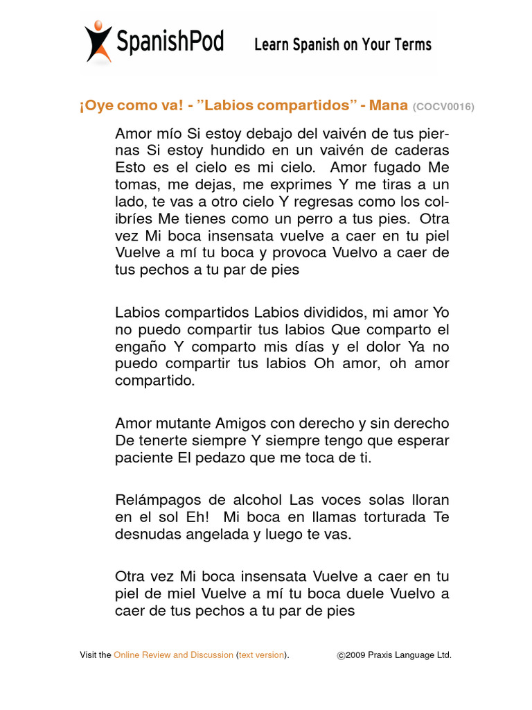 spanishpod_OCV0016 | PDF