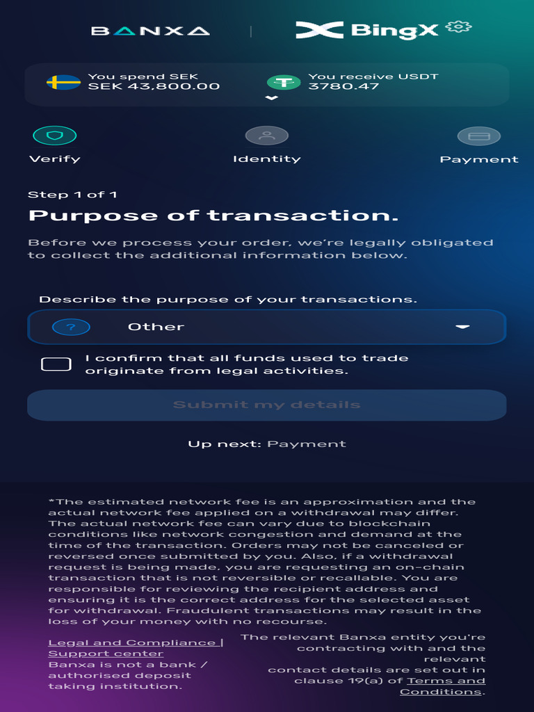 Banxa - Buy Crypto 2 | PDF