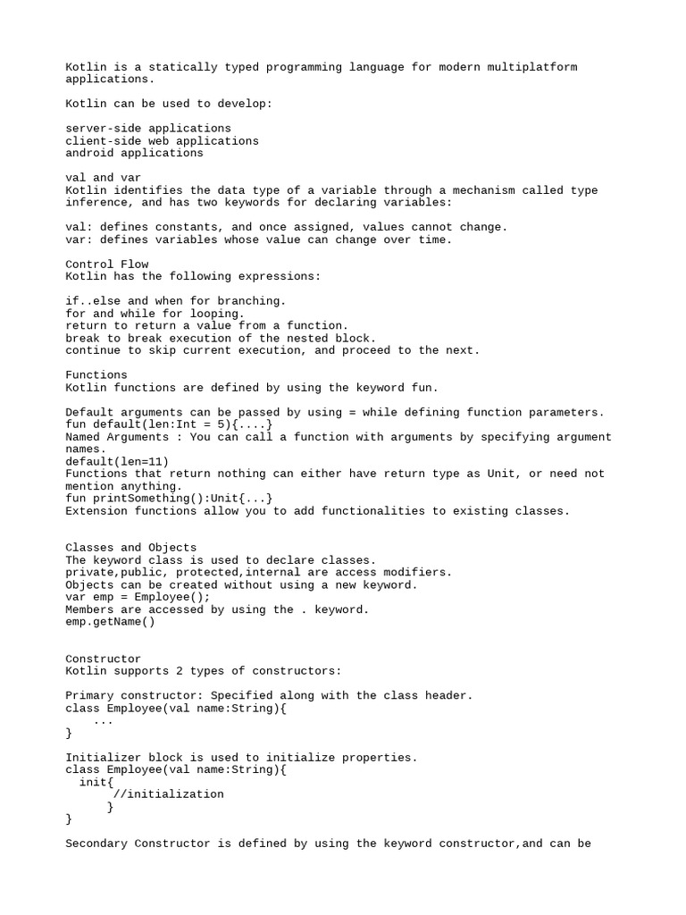 Kotlin_Ultimo_Salto___Handson.txt (1) | PDF | Class (Computer ... Kotlin_Ultimo_Salto___Handson.txt (1) | PDF | Class (Computer ...