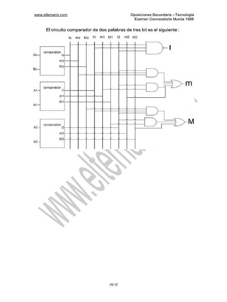 Examen murcia tecno 1998 p4 | PDF