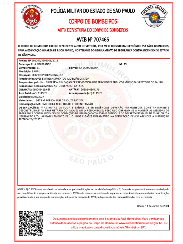 AVCB | PDF