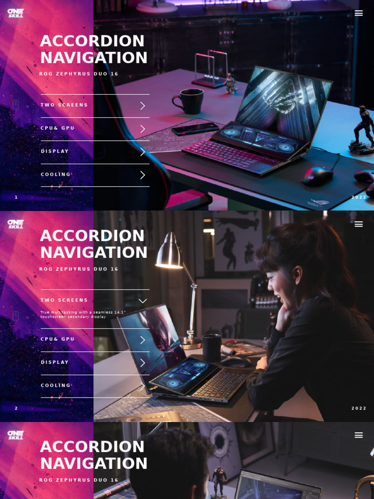 Accordion Navigation Tutorial | PDF