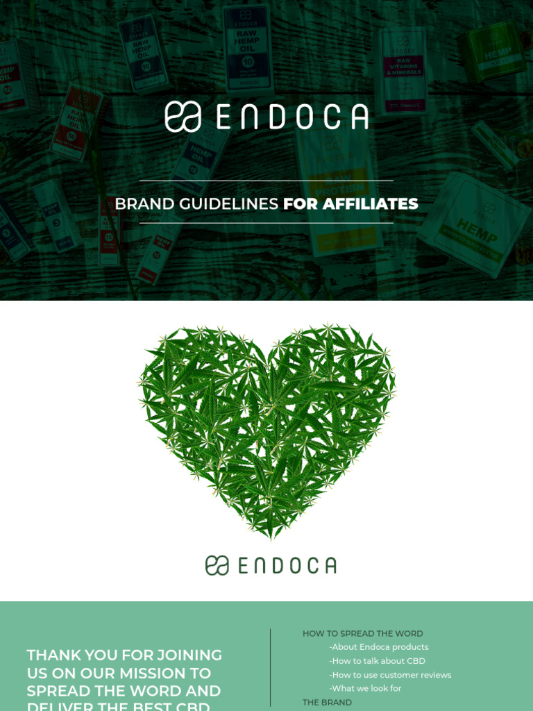 Endoca Affiliate Brand Guidelines | PDF | Color | Magenta