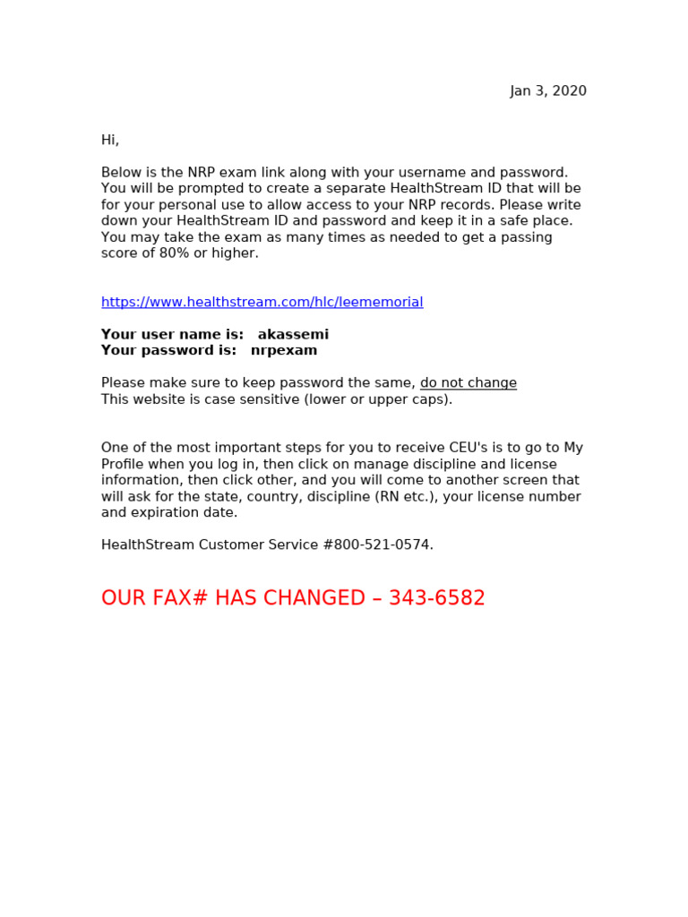 NRP Letter 2017 | PDF