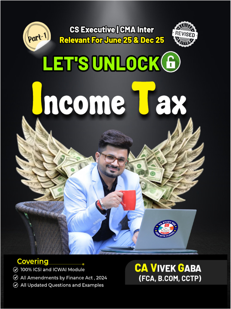 Income Tax New Book PART 1 by VG Sir | PDF | Cost Of Living | Taxes