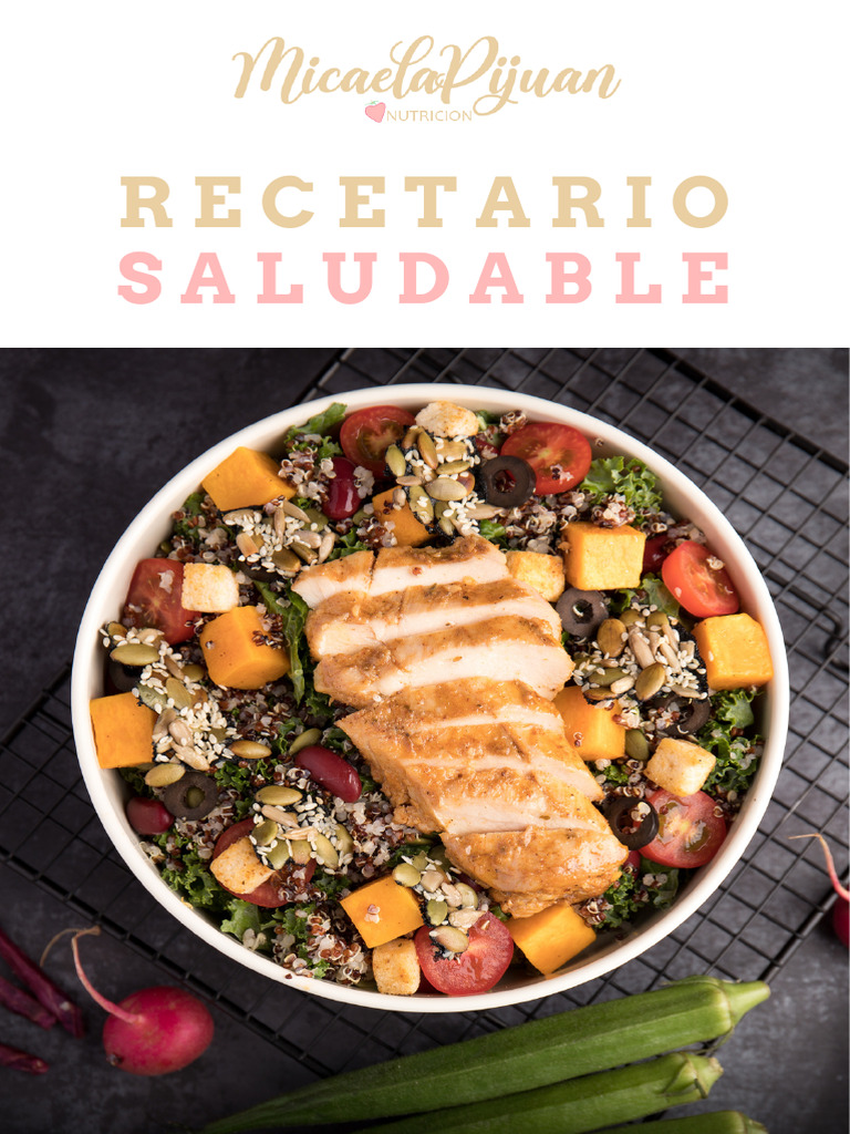 Recetario saludable | PDF | Cocinando | ensalada