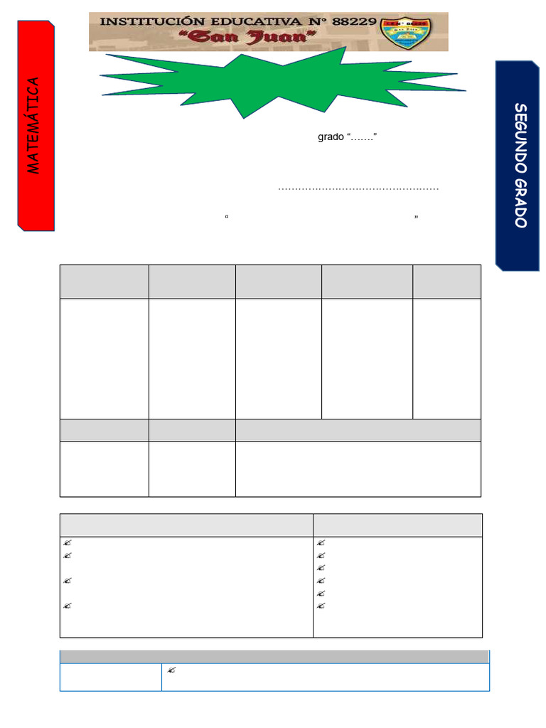3 de Diciembre Matemática | PDF | Evaluación | Aprendizaje