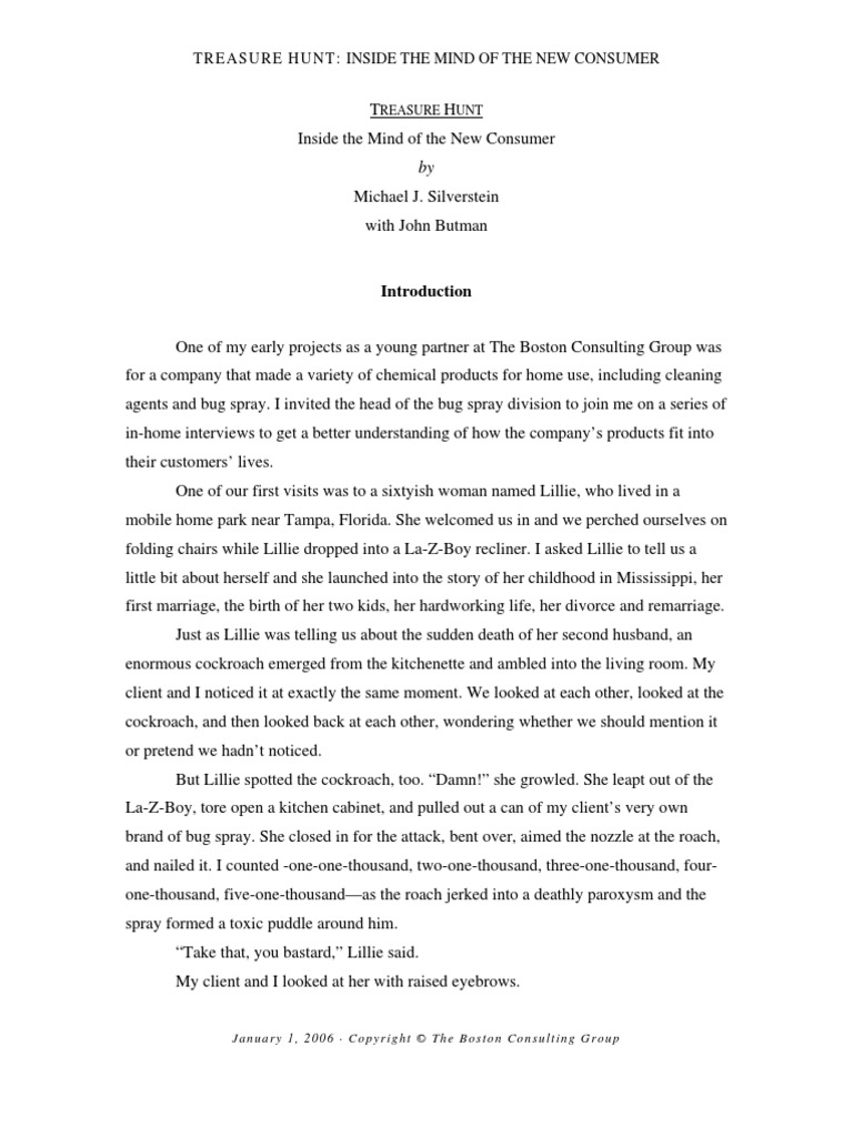 Treasure Hunt Introduction | PDF | Victoria's Secret | Brand