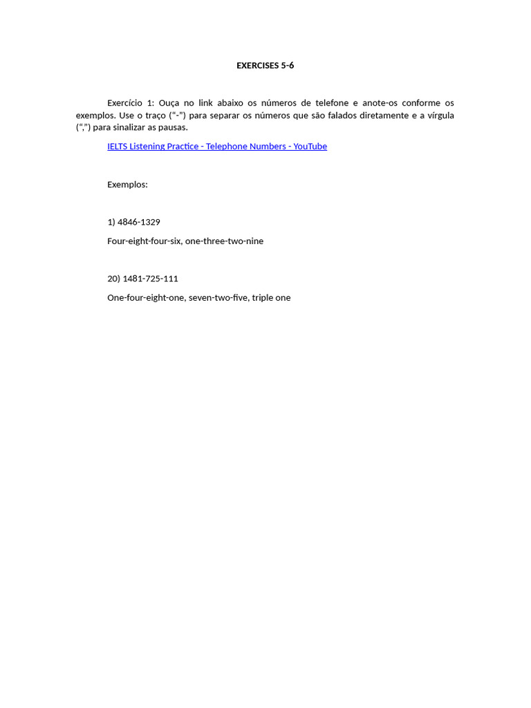 IELTS Listening and Grammar Exercises | PDF | Brazil