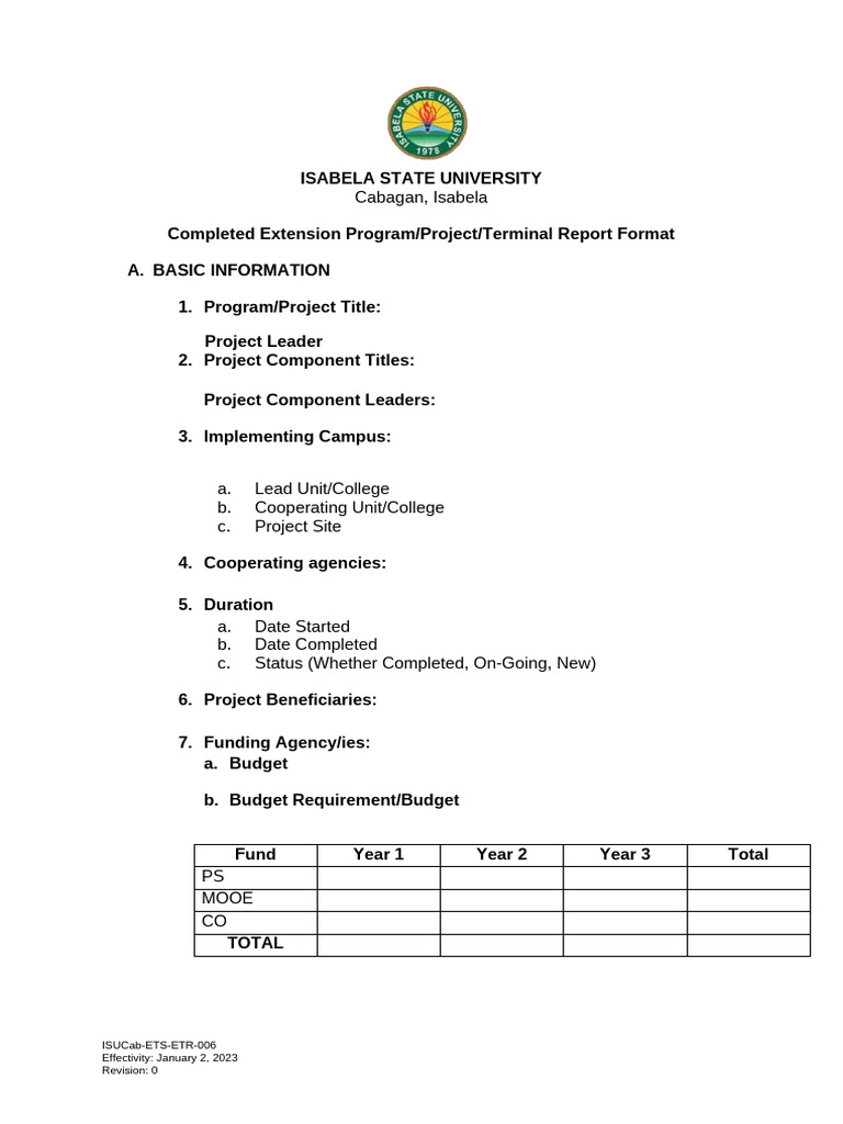 Terminal-Report-Extension_New-Format | PDF