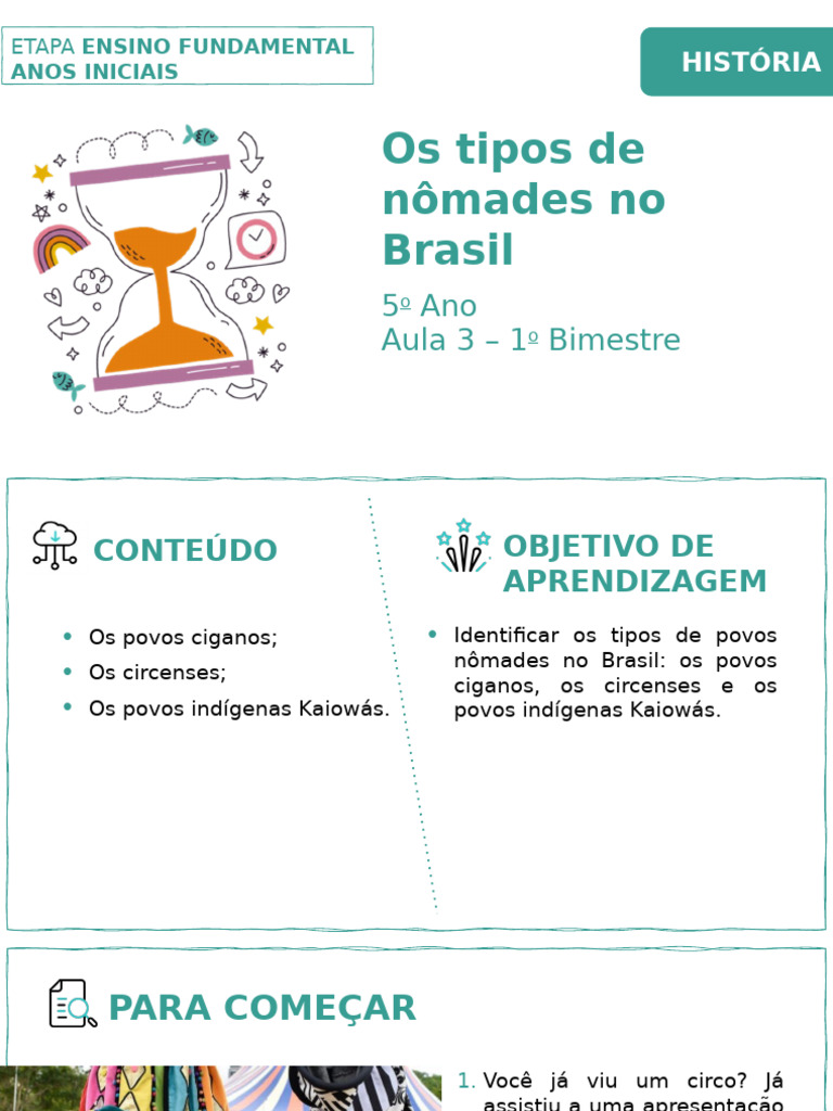 Tipos de Povos Nômades no Brasil | PDF | Circo | Povo cigano
